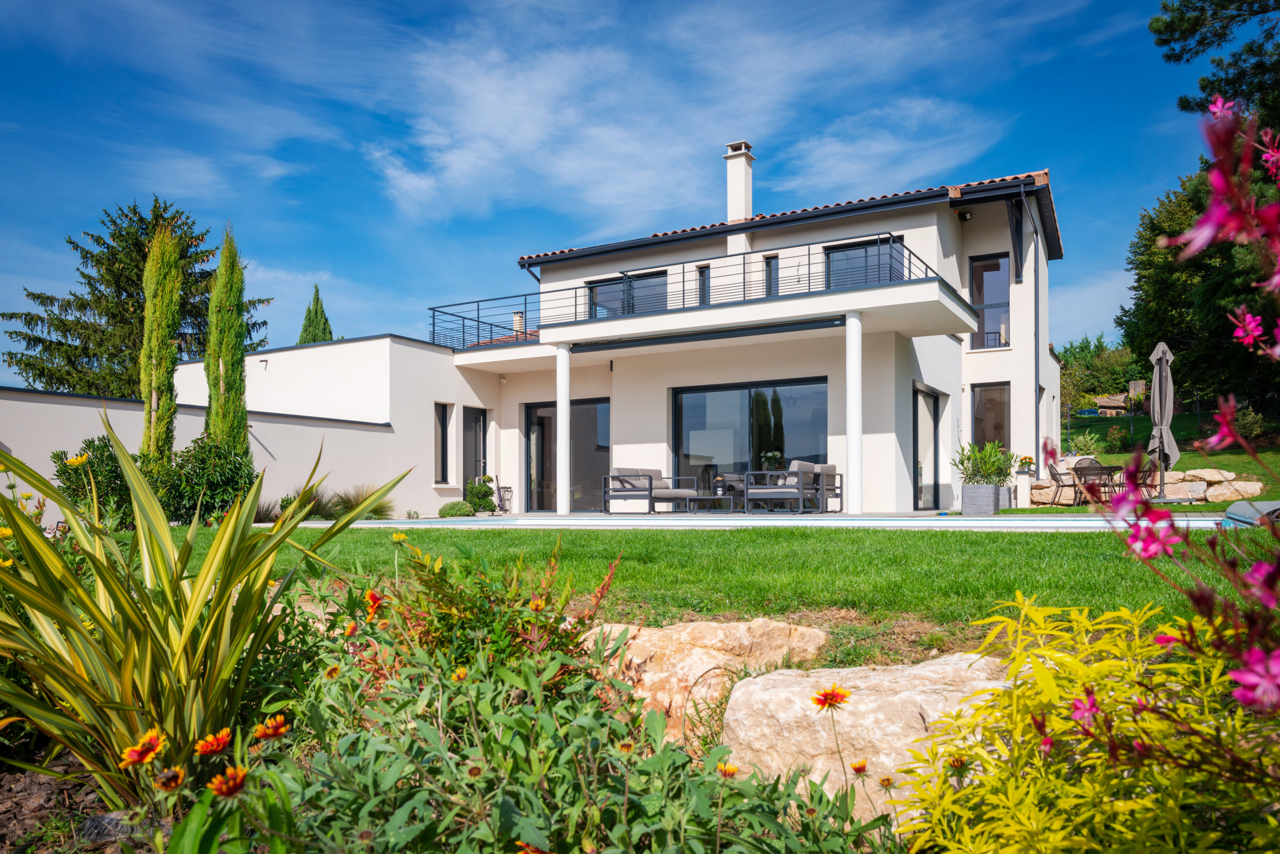 Tendance Contemporaine - LES MAISONS FEVRIER constructeur de maisons ...